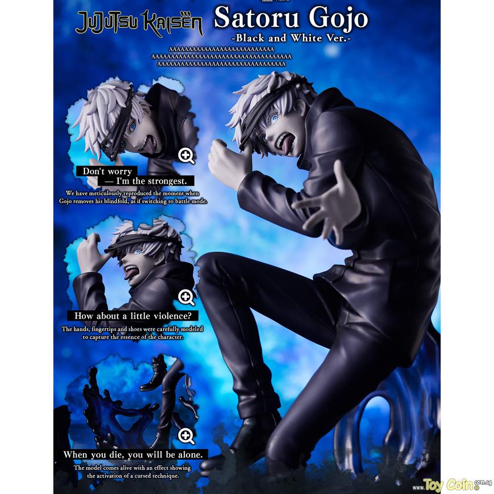Satoru Gojo -Black and White Ver.- – ToyCoin